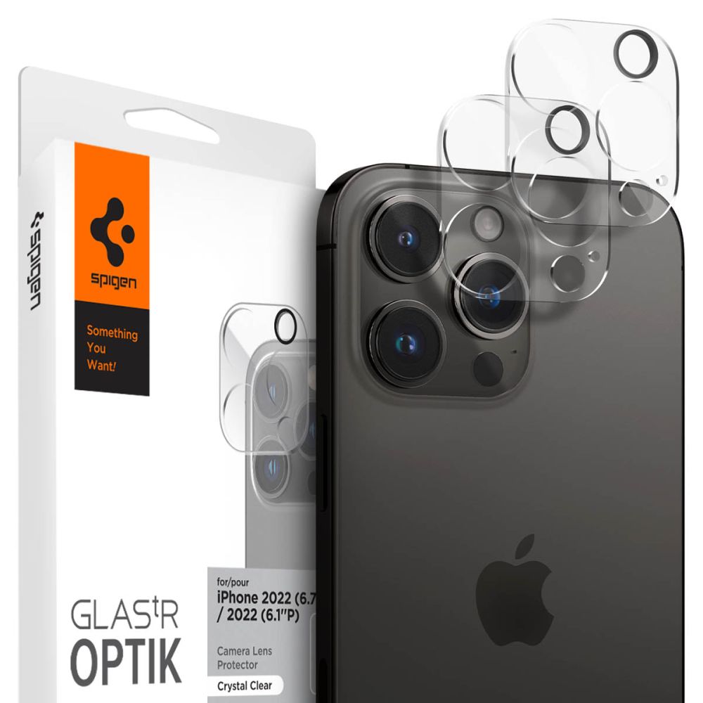 Spigen® Optik Pro Προστατευτικό Γυαλί Κάμερας [x2.Σετ] για iPhone 14 ...