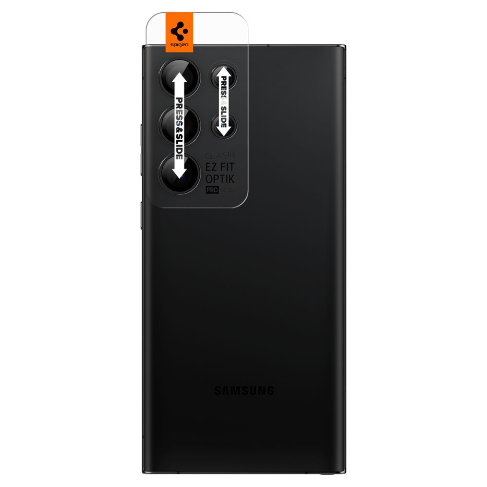 Spigen® Optik Pro Προστατευτικό Γυαλί Κάμερας [x2.Σετ] "EZ FIT" για ...